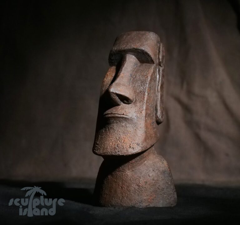 Moai Head – Sculpture Island